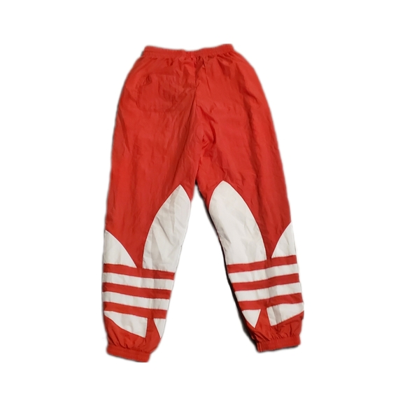 adidas | Pants | Adidas Orange Trefoil Trackpants | Poshmark